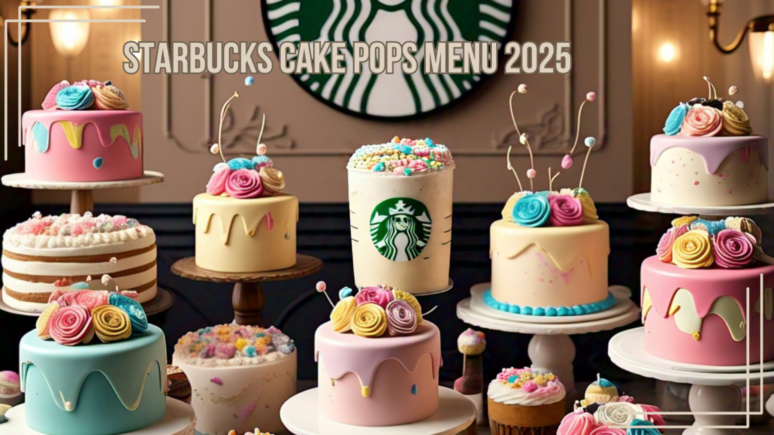 Starbucks Cake Pops Menu 2025| prices, calories